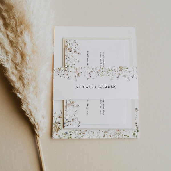 Invitation Wrap - Etsy