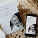 Elegant Funeral Invitation Template Digital, Editable Memorial Template ...
