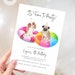 Dog Pool Party Invitation for Pet Birthday, Time to Pawty Dog Birthday ...