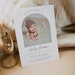 Baby Boy Funeral Invitation Template, Infant Funeral Service ...