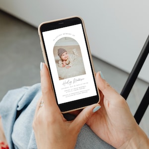 Baby Boy Funeral Invitation Template, Infant Funeral Service ...