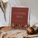 Bohemian Custom Sign Editable Sign Wedding Boho Wedding Reception Sign ...