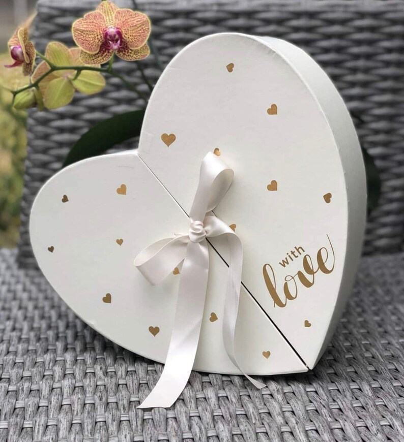 Premium Quality European Style Heart Shape Flower Box, Floral Gift Box ...