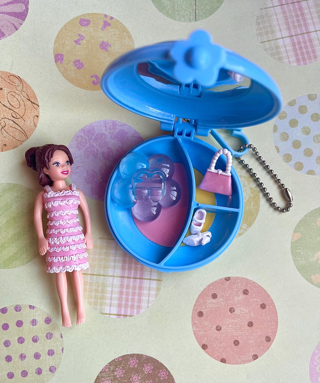 Lila - Polly Pocket Compact Chicks - Adorable Vintage 2004 Set With ...