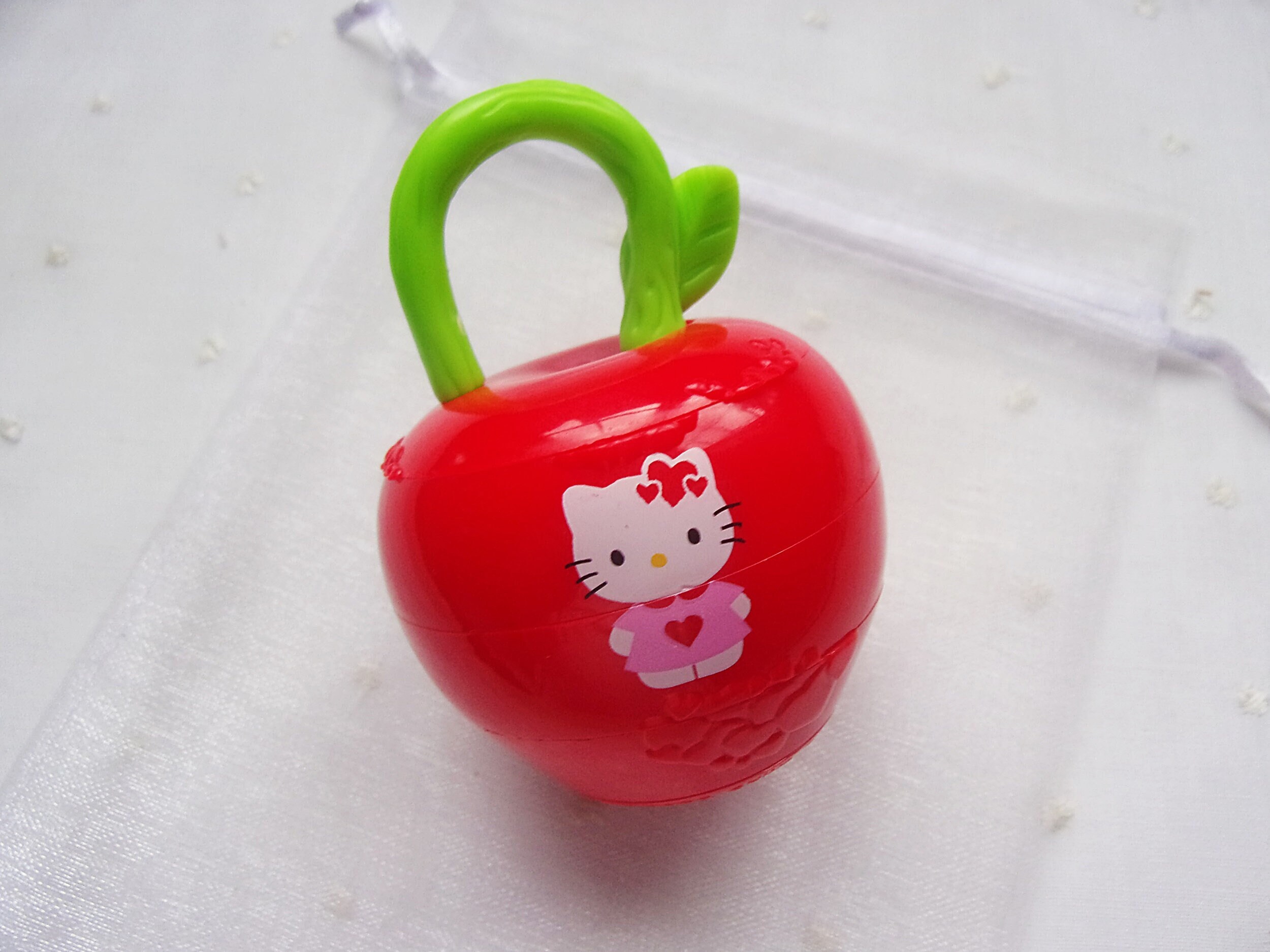 Hello Kitty Apple Combo Lock Bookbag / Backpack Charms Happy Meal Toys ...