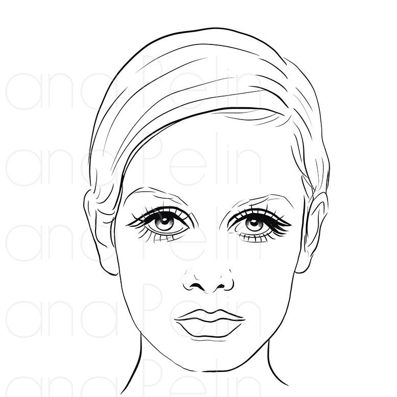 4 Printable Coloring Pages, Gigi Hadid, Candice Swanepoel, Naomi ...