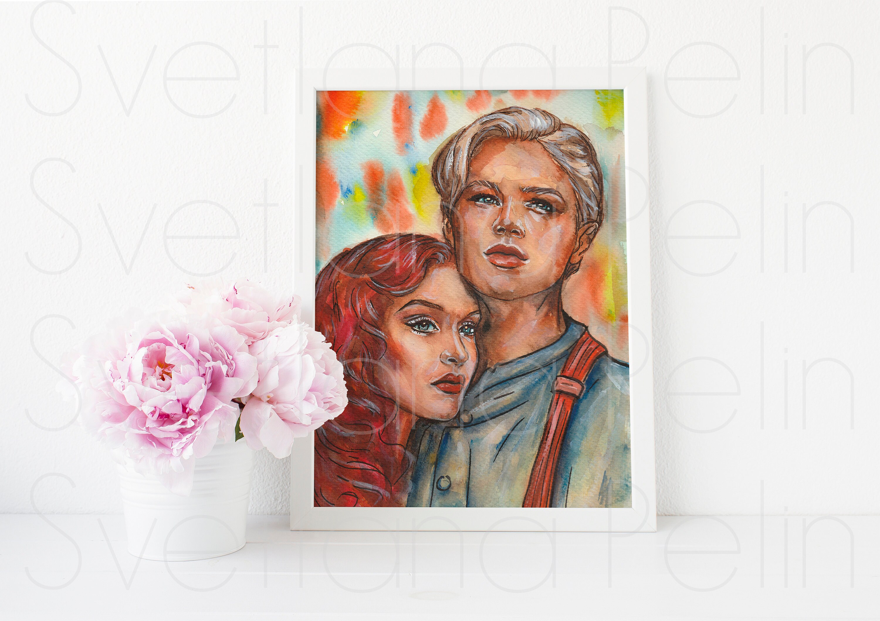 Inspired by Kate Winslet, Portrait, Drawing, Painting, Illustration ...