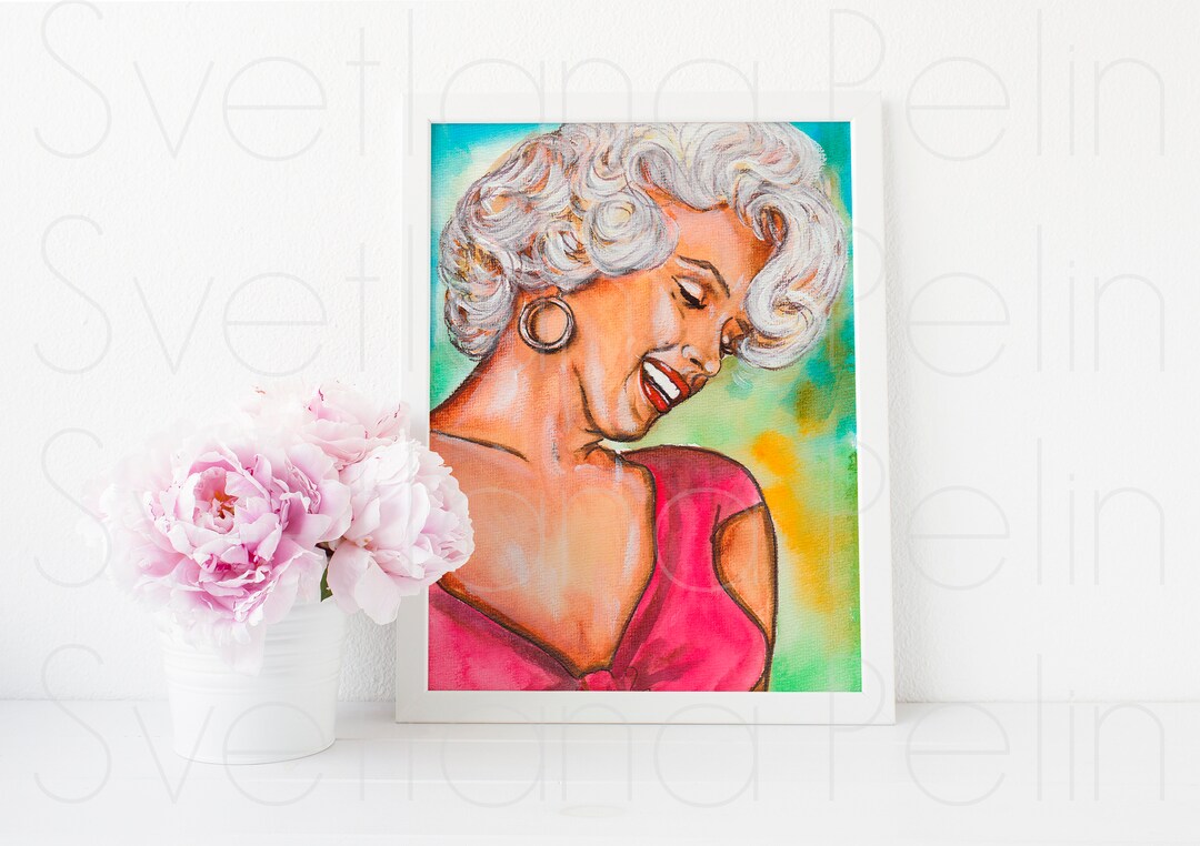 Inspired by Marilyn Monroe, Niagara, Rose Loomis, Portrait, Painting ...