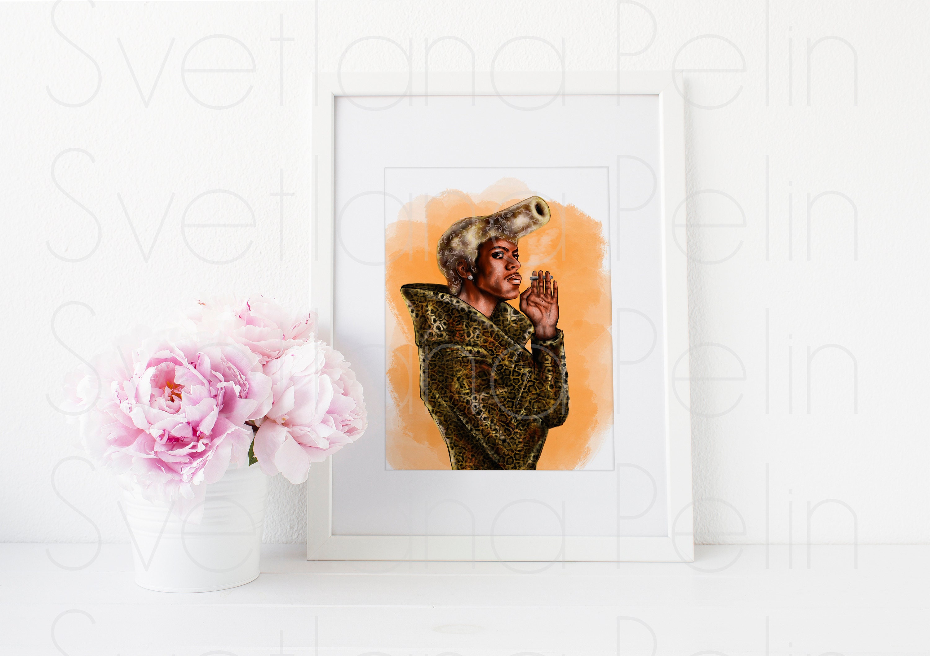 Inspired by Ruby Rhod, Chris Tucker, Portrait, Drawing, Illustration ...