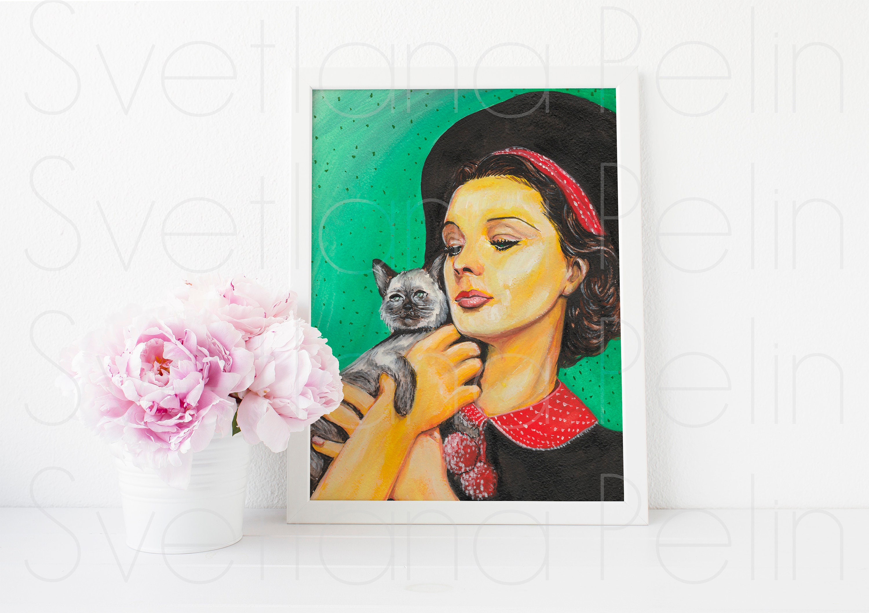 Inspired by Vivien Leigh, Portrait, Painting, Drawing, Illustration ...