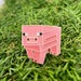 Minecraft Pig Enamel Pin - Etsy UK