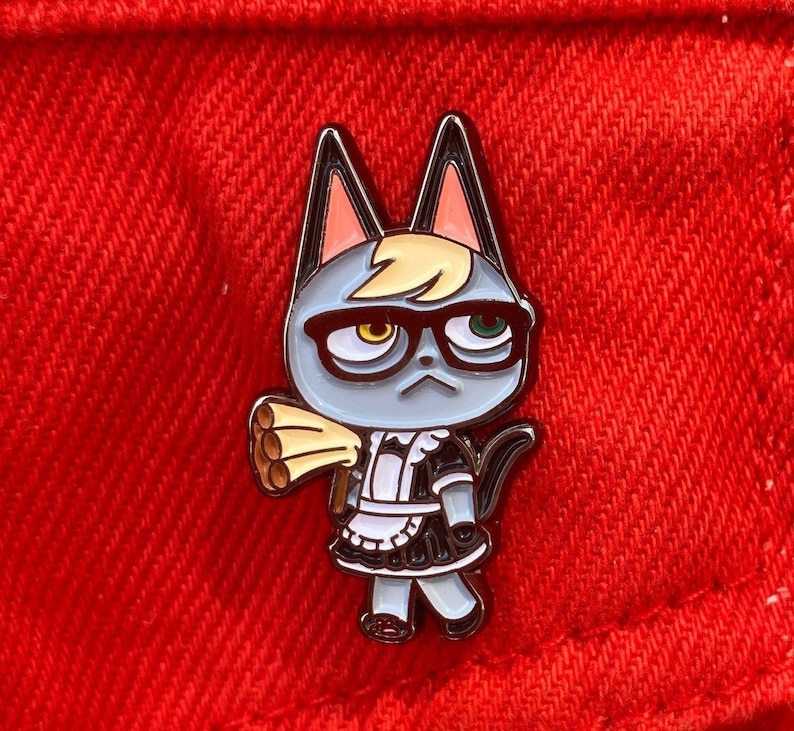 Animal Crossing Raymond Maid Enamel Pin | Etsy UK