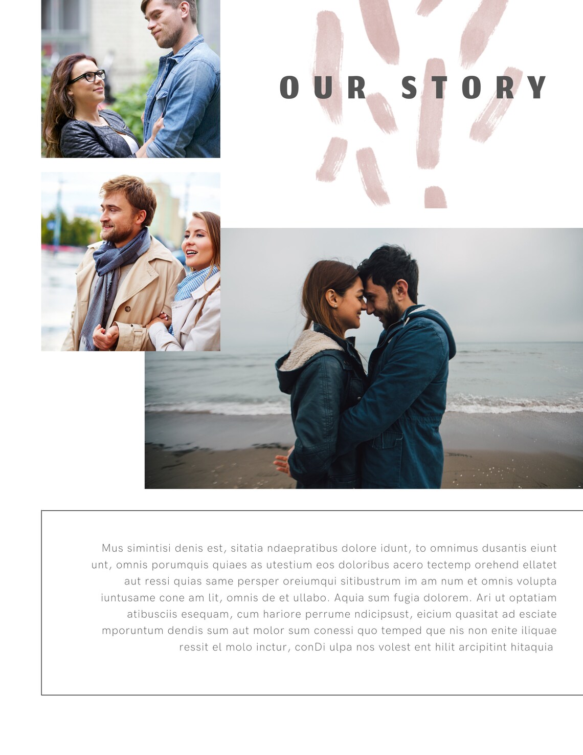 Modern Adoption Profile Book Template Editable template in | Etsy