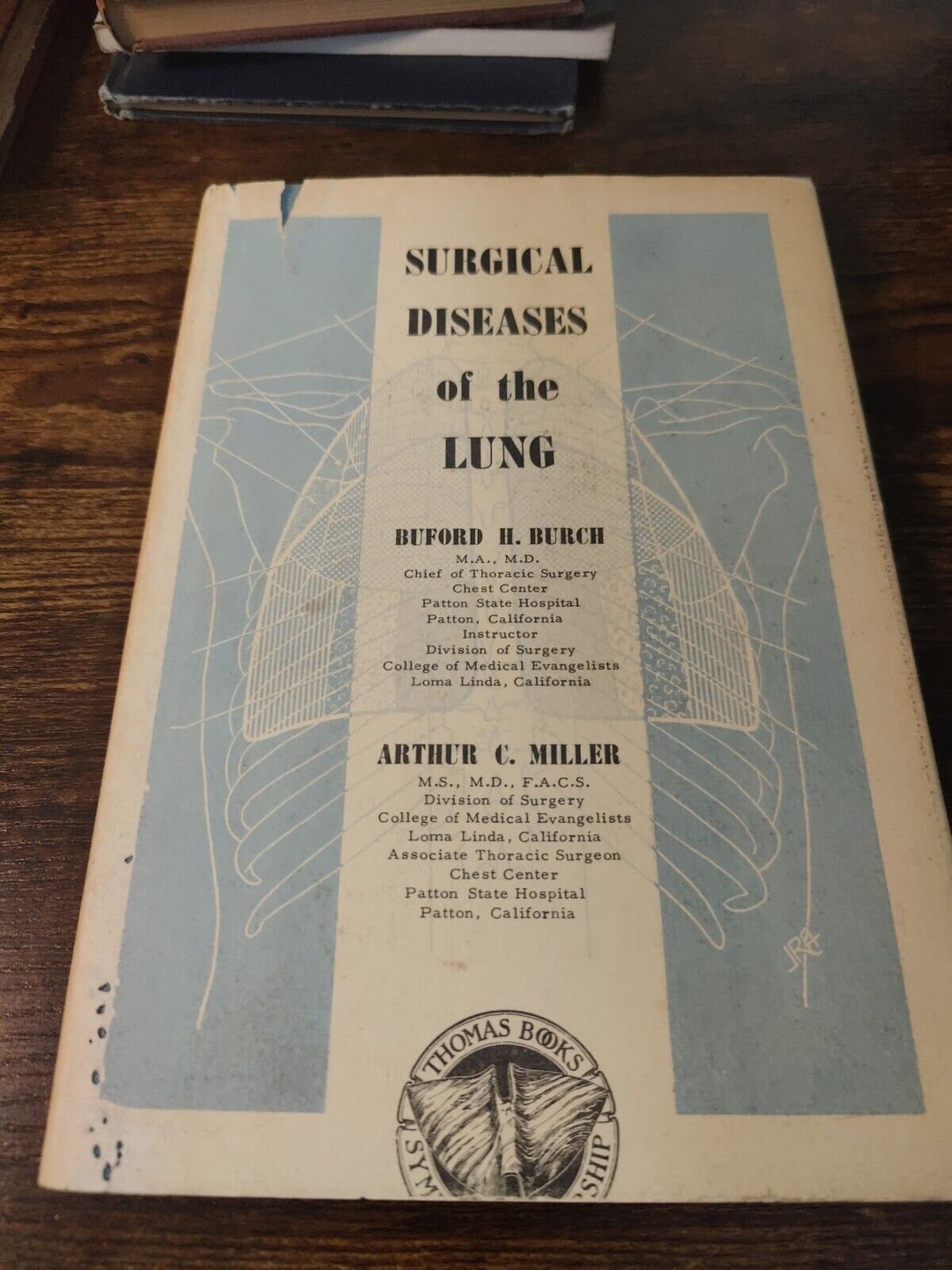 Surgical Diseases of the Lungs by Buford Burch & Arthur Miller 1961 - Etsy