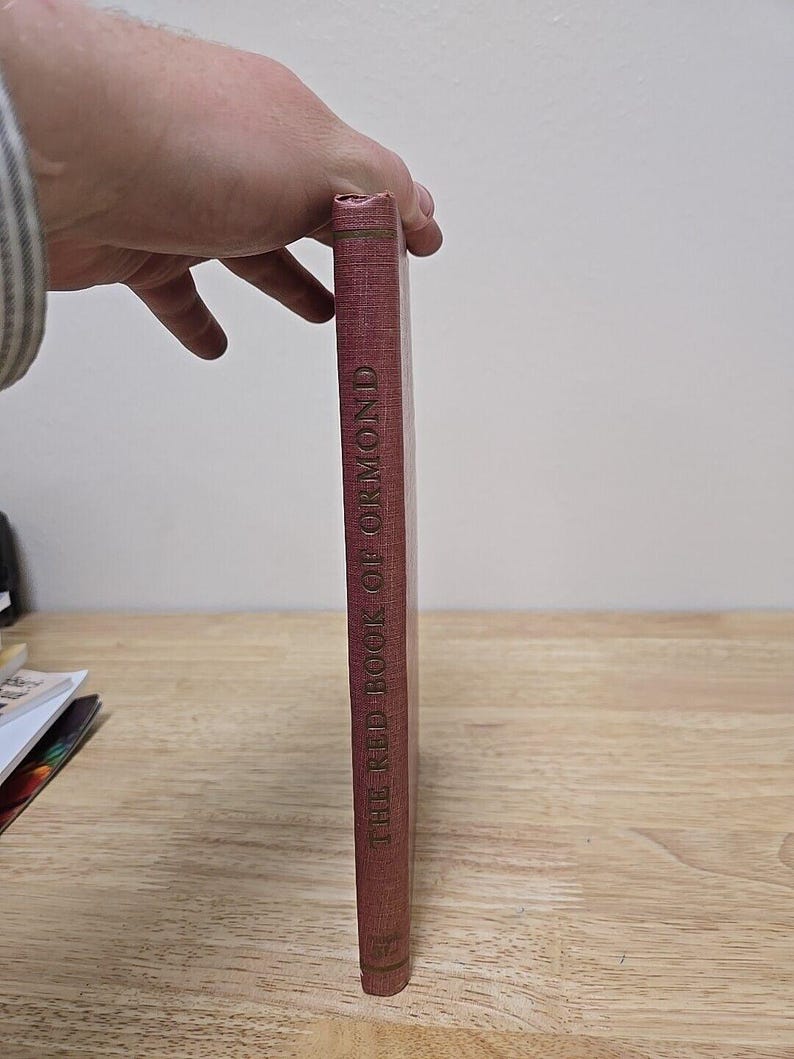 The Red Book of Ormond by Newport White (1932) - Etsy