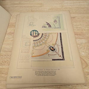 Color Schemes of Adam Ceilings 1928 - Etsy