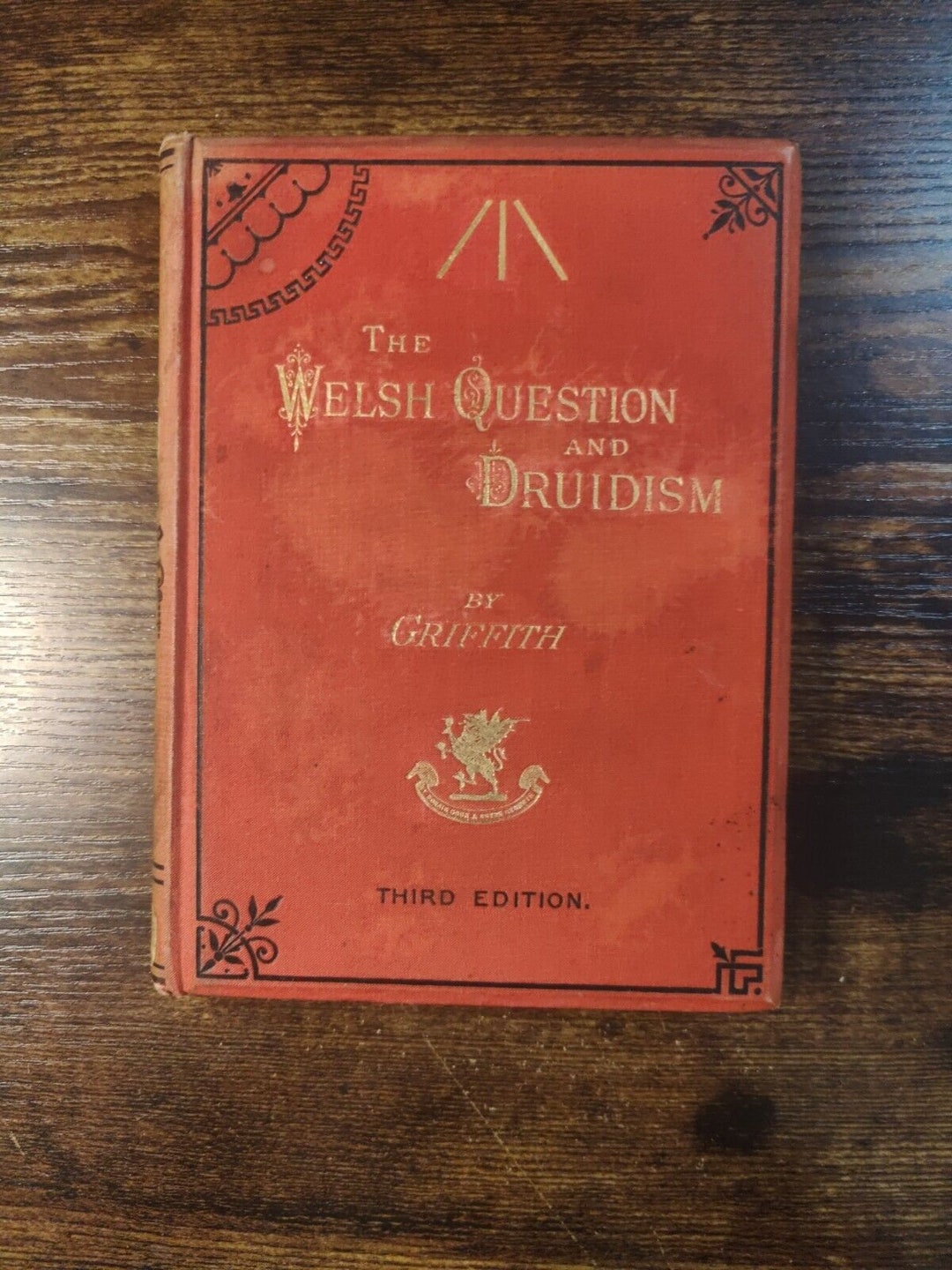 The Welsh Question and Druidism by Griffith 1887 - Etsy