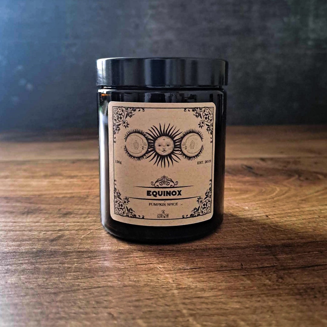 Equinox Alchemy & Apothecary Candle, Wooden Wick, Vegetable Scented ...