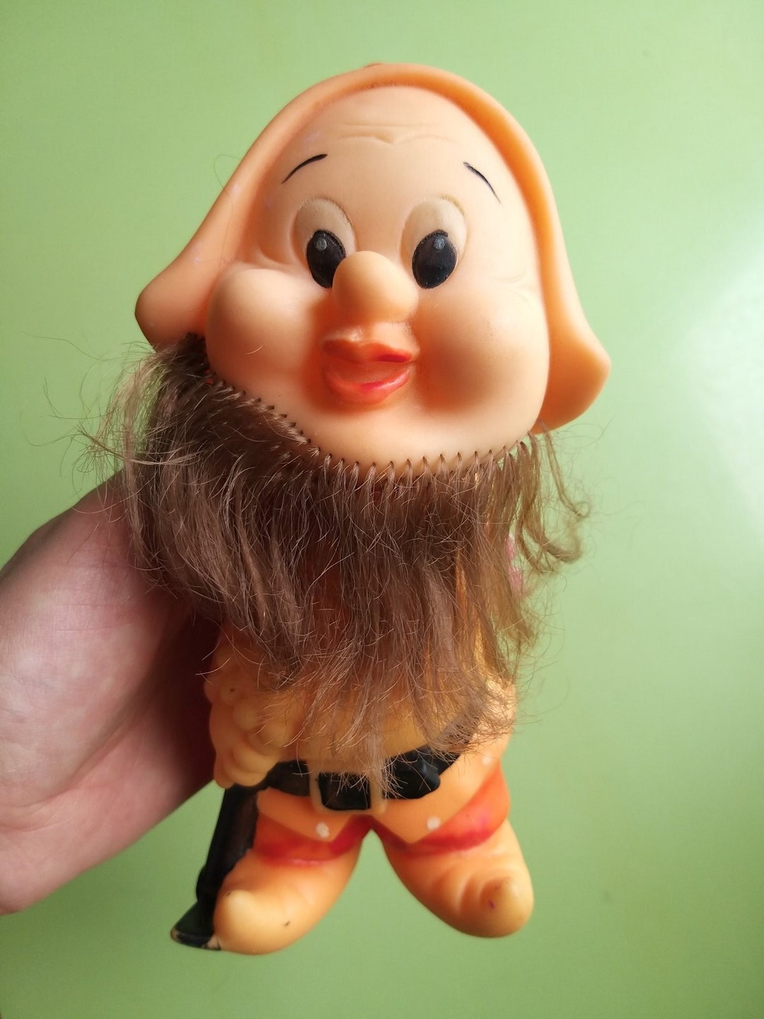 Soviet Rubber Toy, Vintage Gnome, Leprechaun Large Rubber Toy, USSR ...