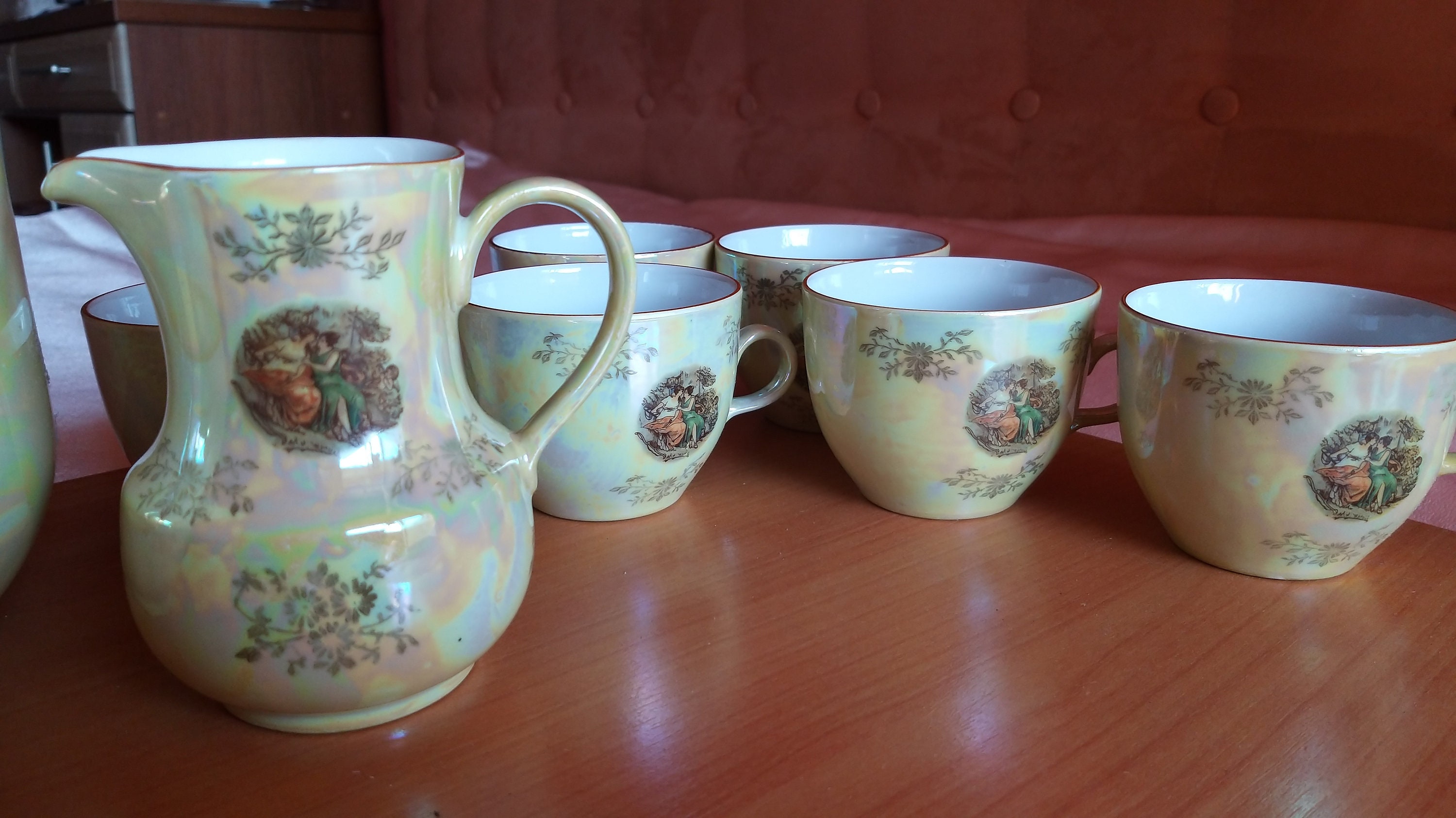 Tea Set Madonna Rare Vintage GDR German Democratic Republic USSR Tea ...