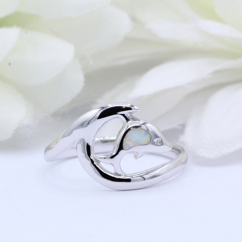 Dolphin Ring - Etsy