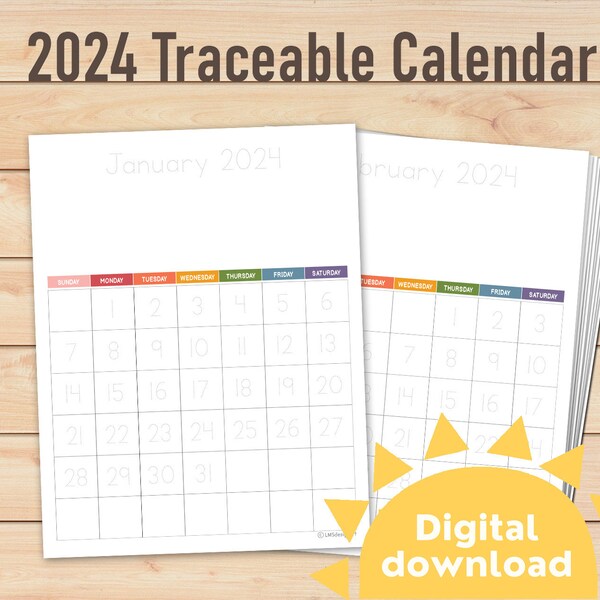 Learning Calendar - Etsy