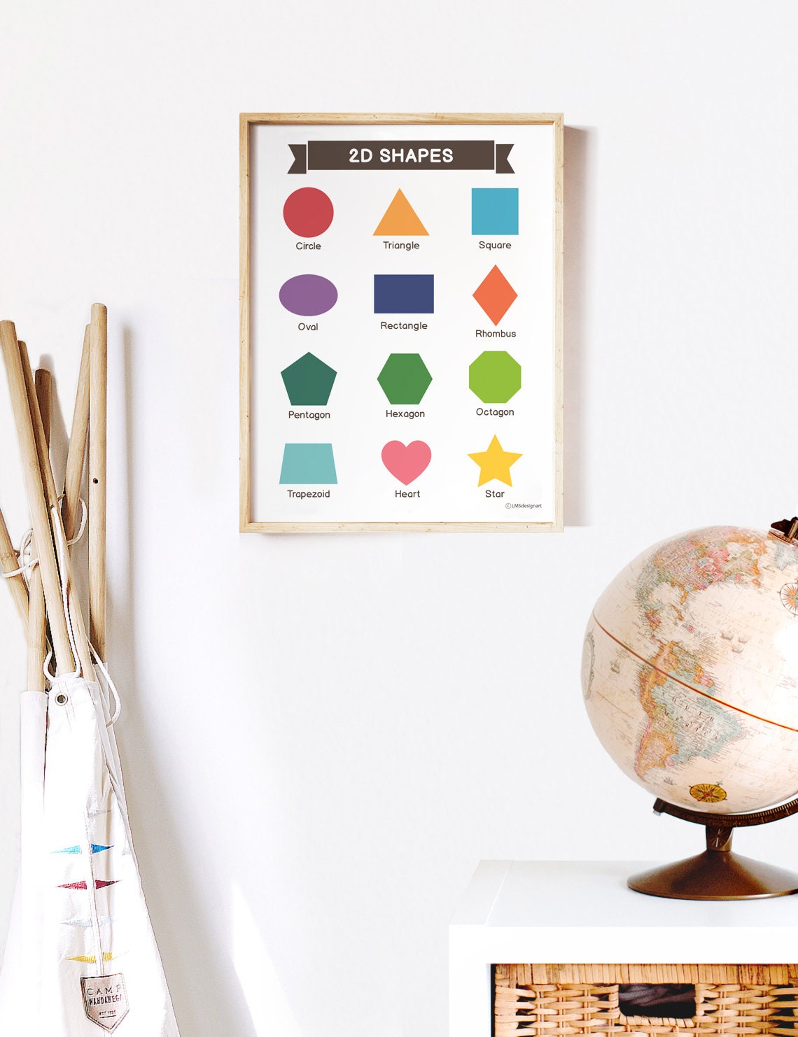 2D Shapes for Kindergarten | List of Geometric Shapes | Printable 2D ...