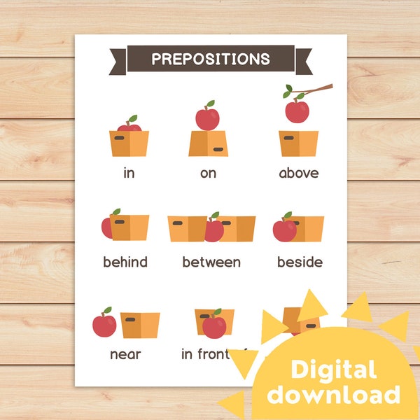 Montessori Parts of Speech - Etsy