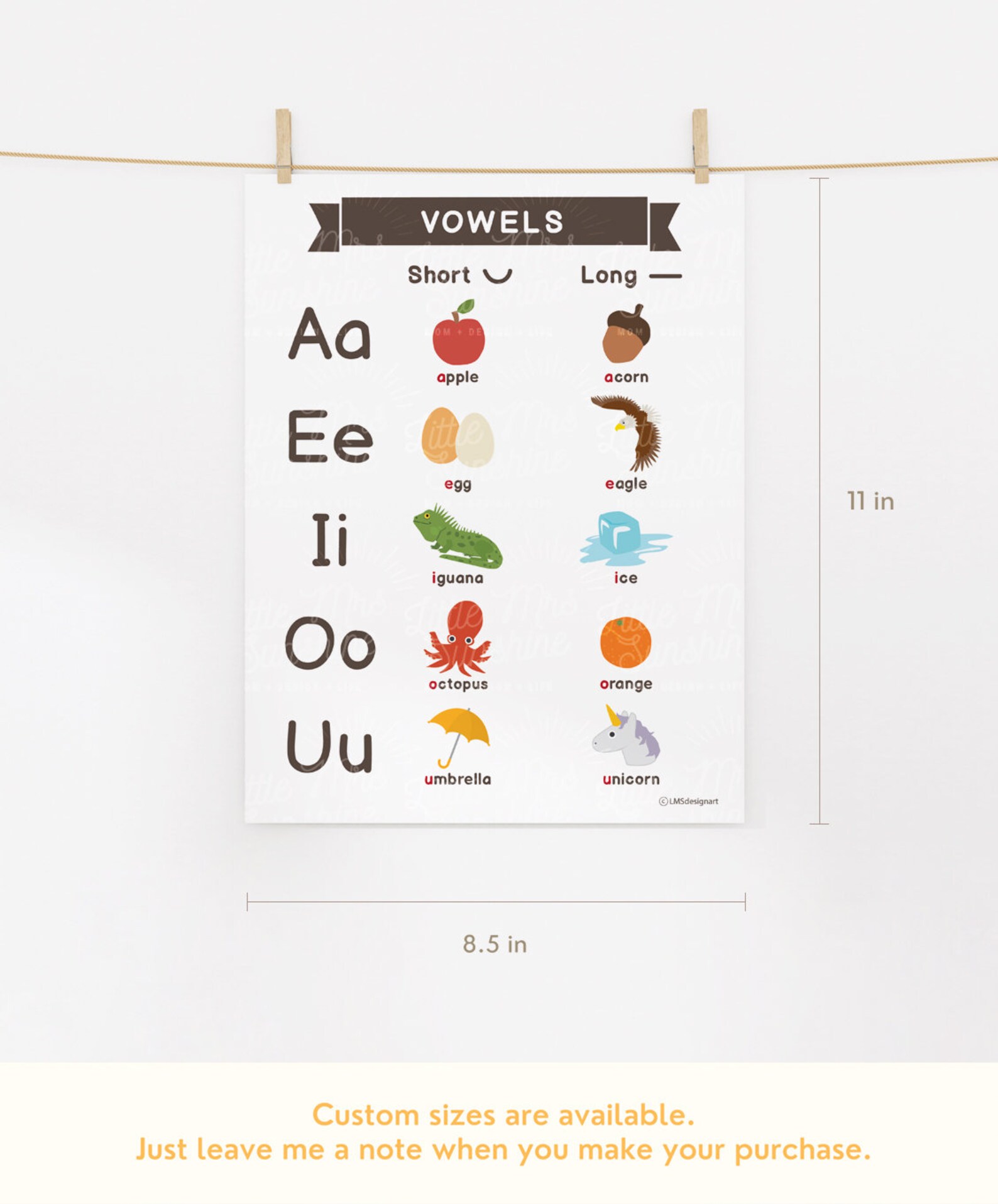 Vowels Chart Learning Vowels Alphabet Busy Book Binder - Etsy