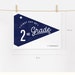 Printable First and Last Day of 2nd Grade Pennant | First Day and Last ...