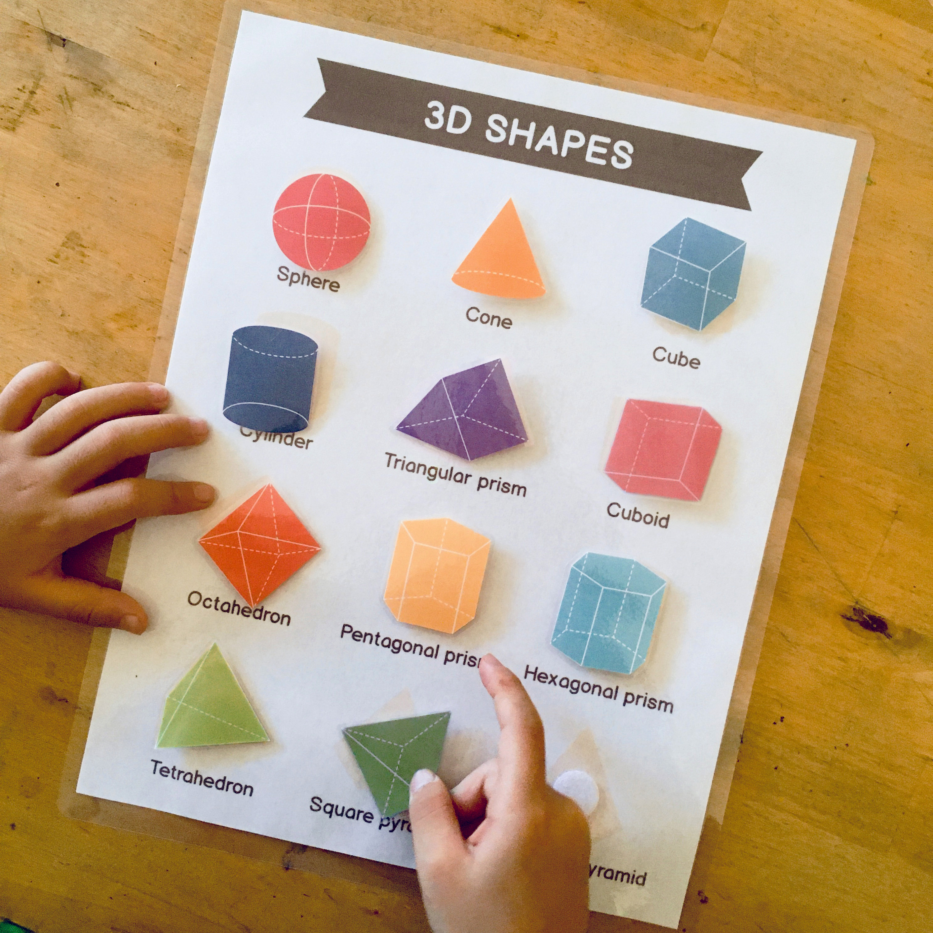 Formes 3d Pour La Maternelle Géométrie: Les Solides, Activités,