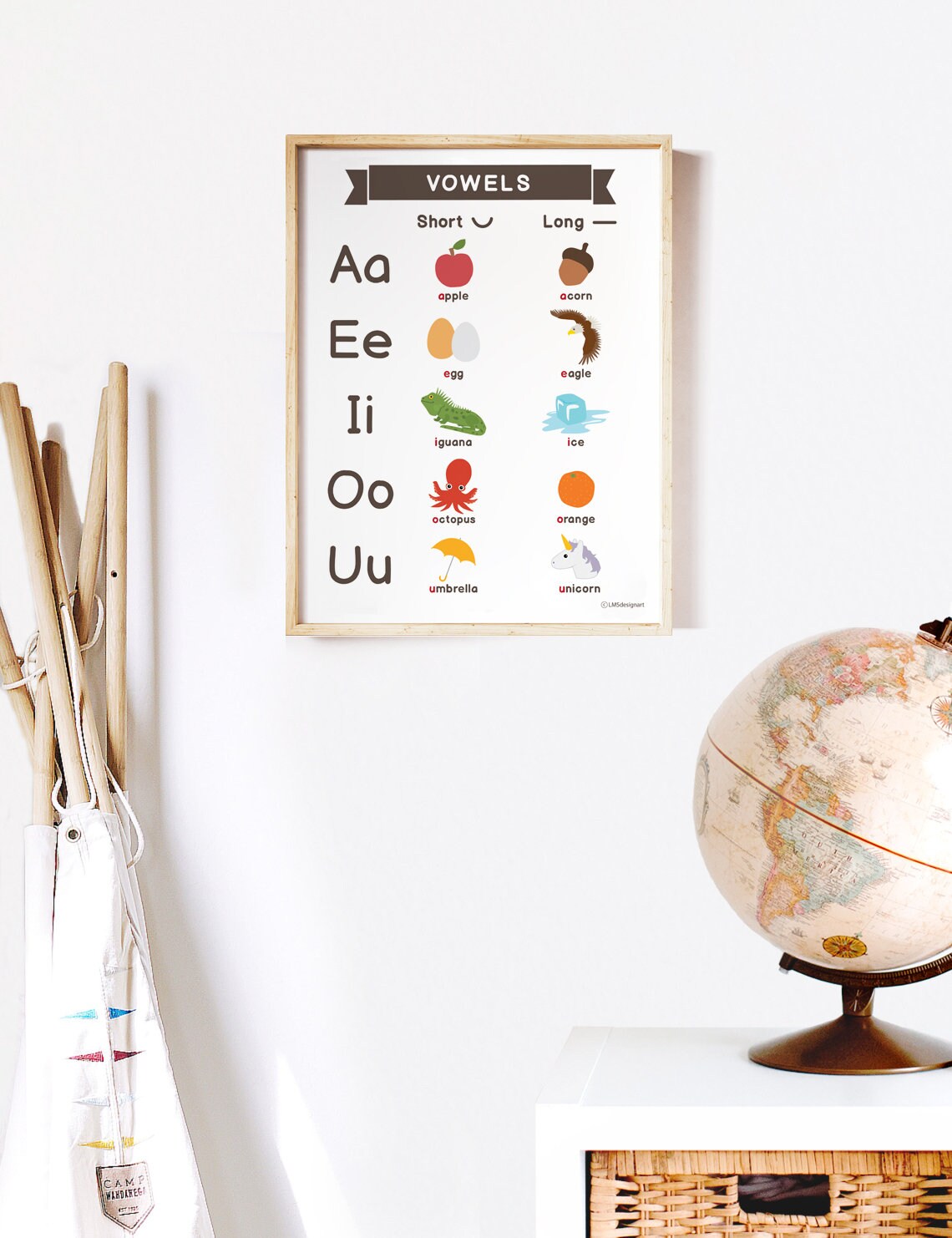 Vowels Chart Learning Vowels Alphabet Busy Book Binder - Etsy