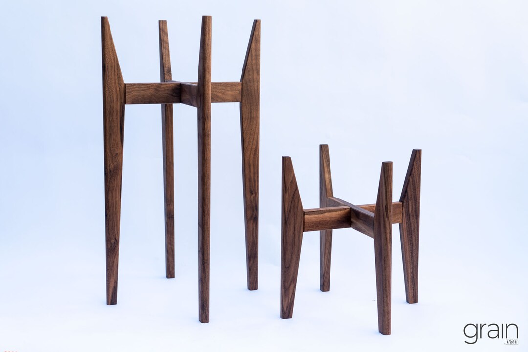 Midcentury Modern Plant Stand V2 - Etsy