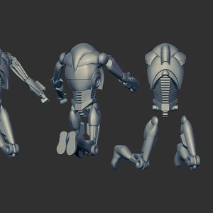 Bulky Droid Squad Legion Scale - Etsy