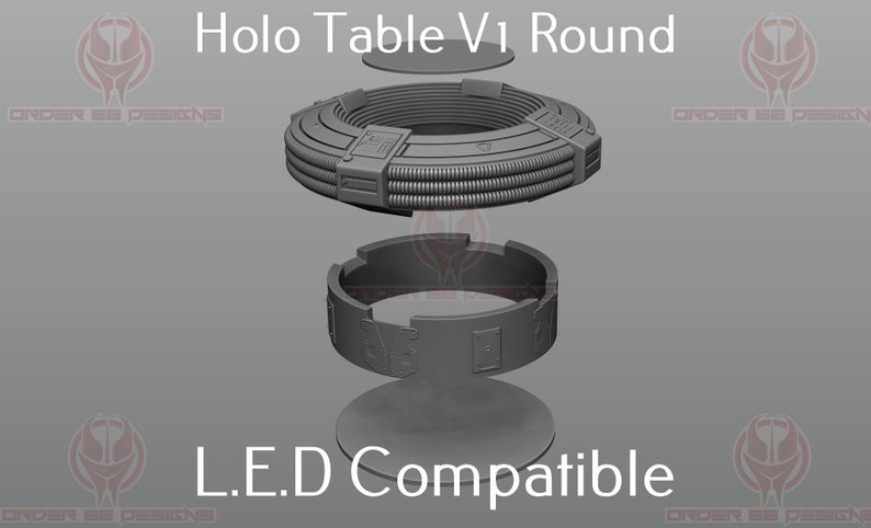 Holo Table Objectives Legion Scale | Etsy