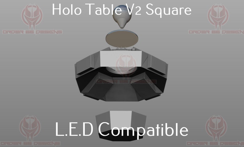 Holo Table Objectives Legion Scale | Etsy