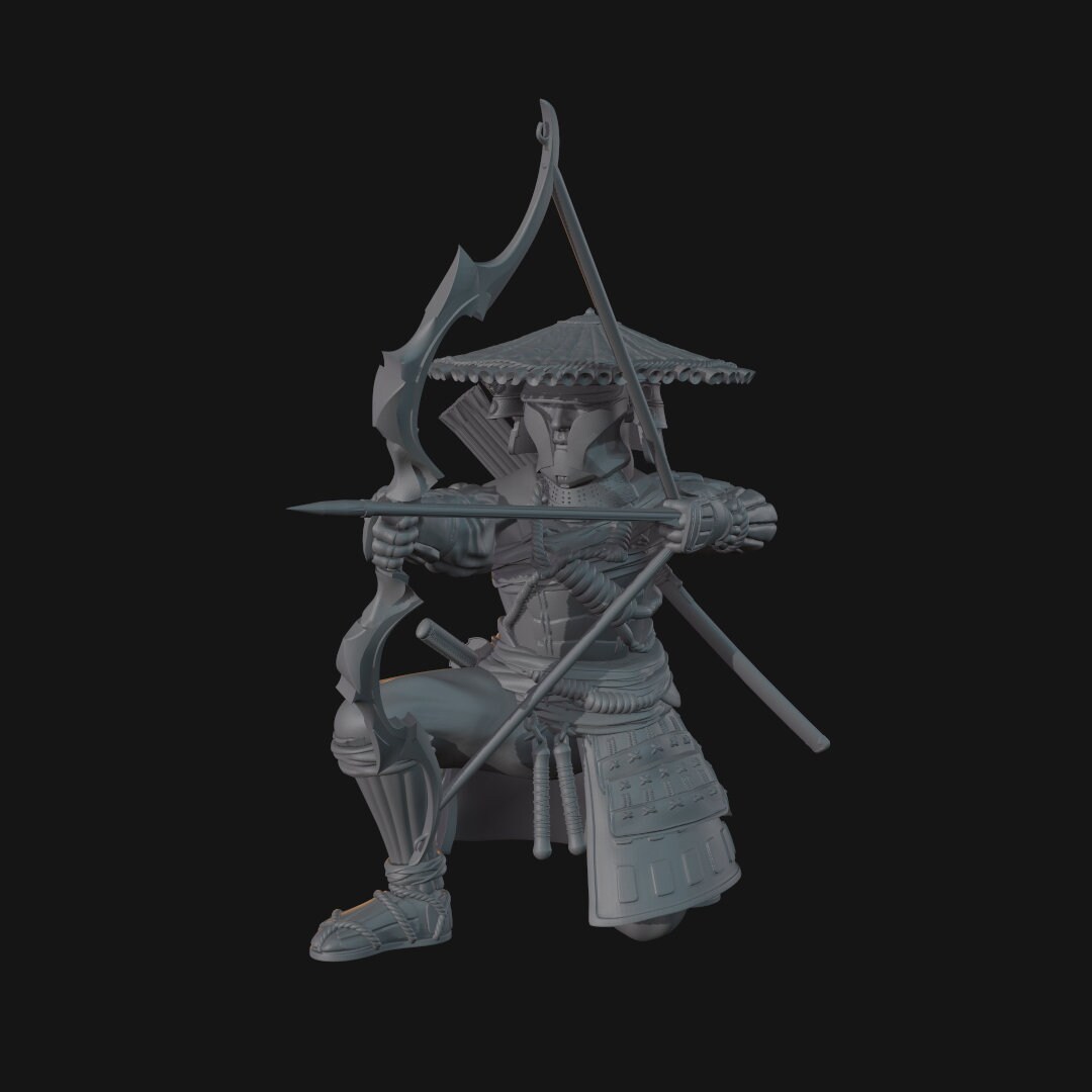 Samurai Clone Ninja Archer Squad Legion Scale D&D | Etsy