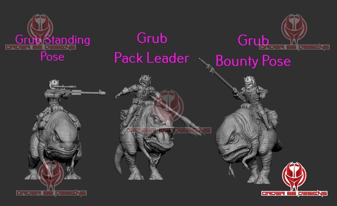 Bounty Hunter Domestic Grub Rider's Legion Scale - Etsy