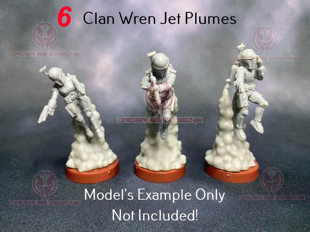 Clan Wren Jetpack Plumes Legion Scale - Etsy