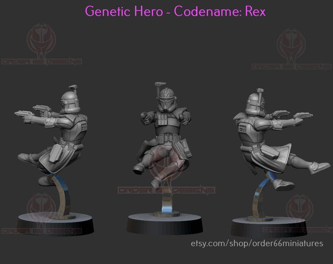 Genetic Hero - Codename Rex - Legion Scale - Etsy