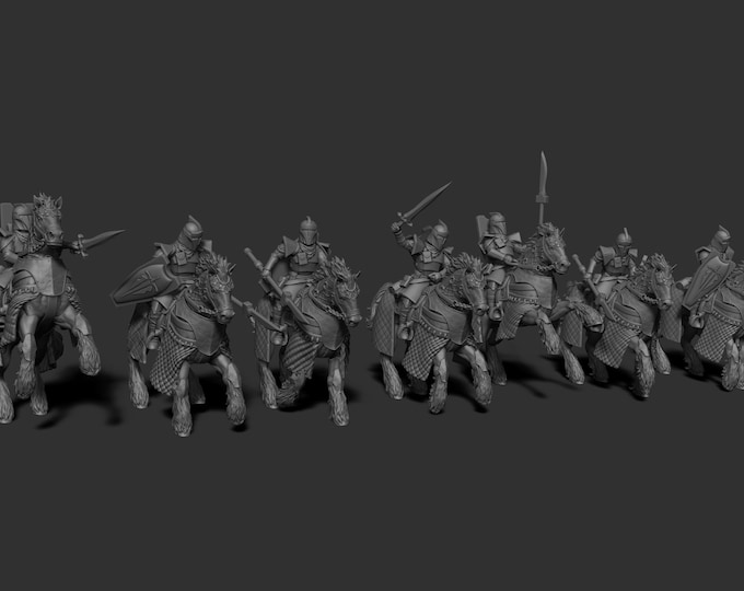 Medieval Clone Guardsmen Cavalry - Legion Scale - Pathfinder - Dnd ...