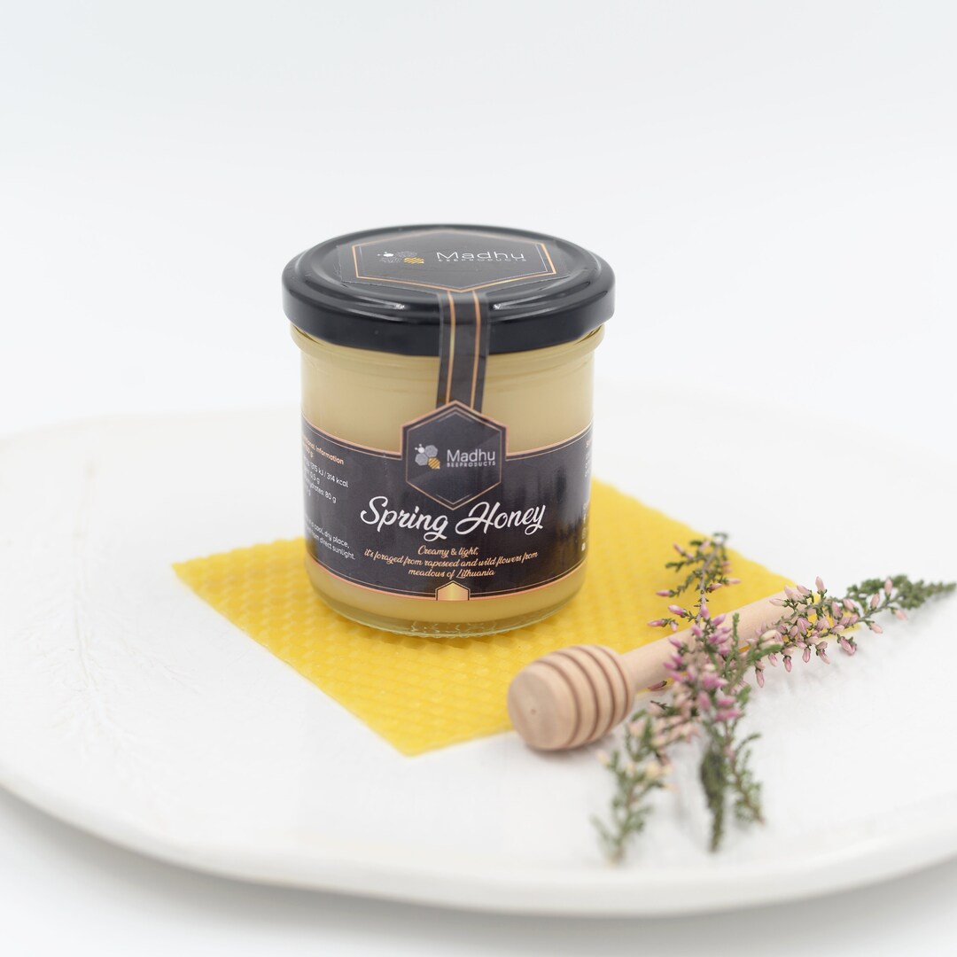 Raw and Pure Honey | Springflower Natural Honey | Handmade White Honey ...