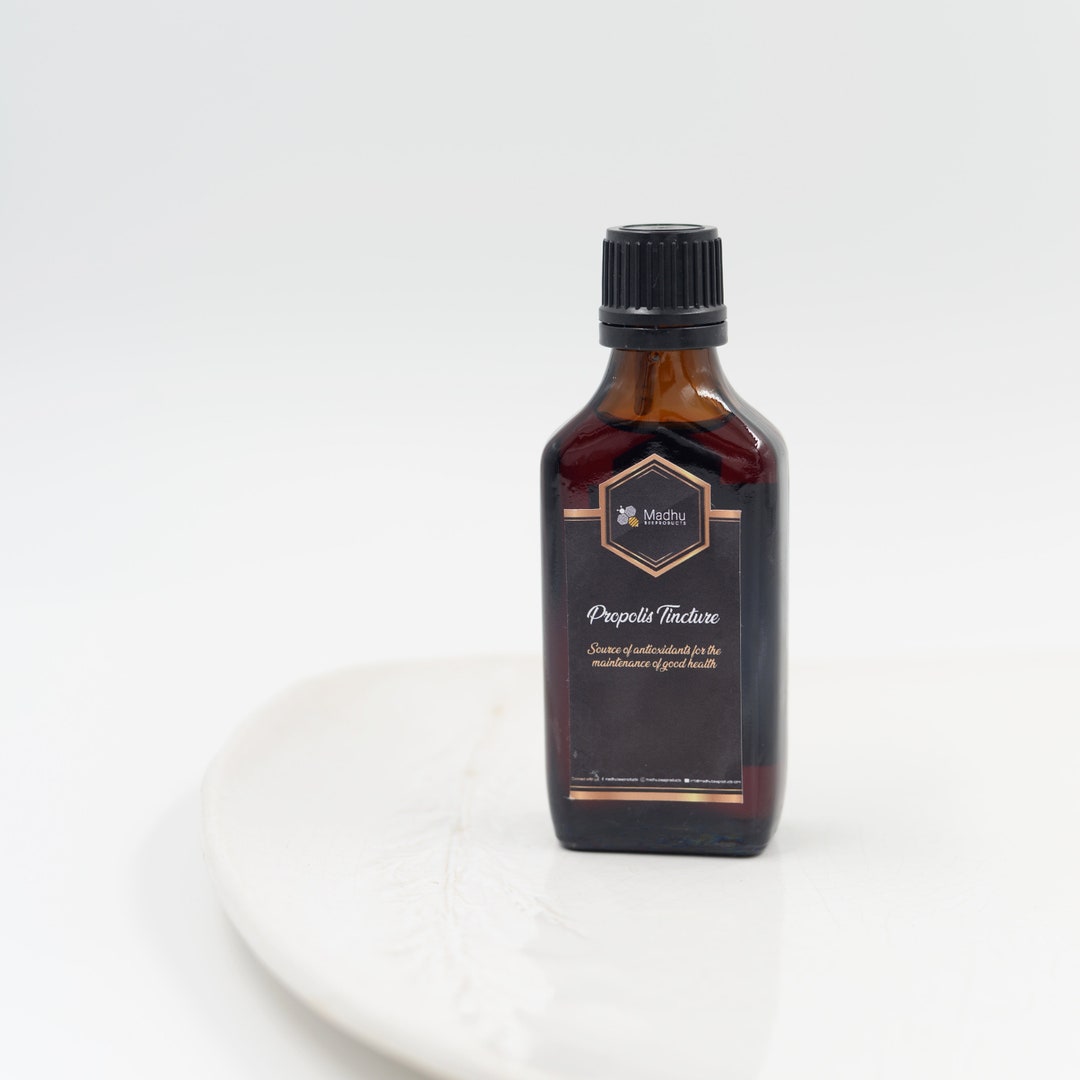 Propolis Tincture (20% Extract) Made With Raw Fresh Pure and Natural ...
