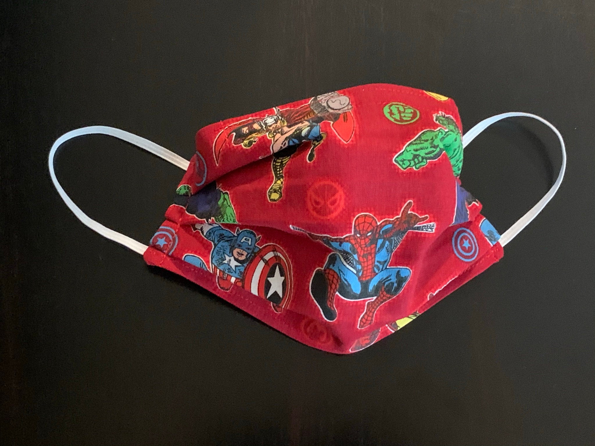 Marvel Avengers Mask Adults Face Mask Kids Face Mask | Etsy