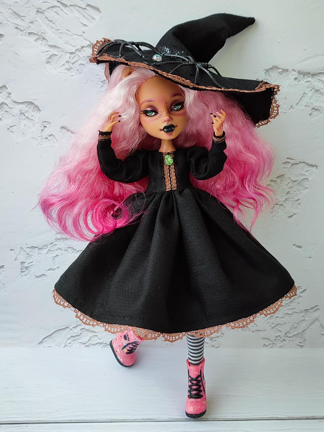 Purple Witch Monster High OOAK - Etsy