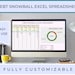 Debt Snowball Excel Spreadsheet, Quick Debt Relief, Debt Payoff Tracker ...