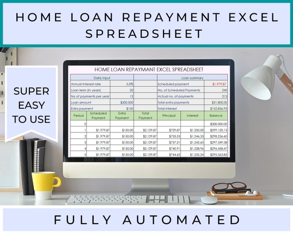 Home Loan Excel Template