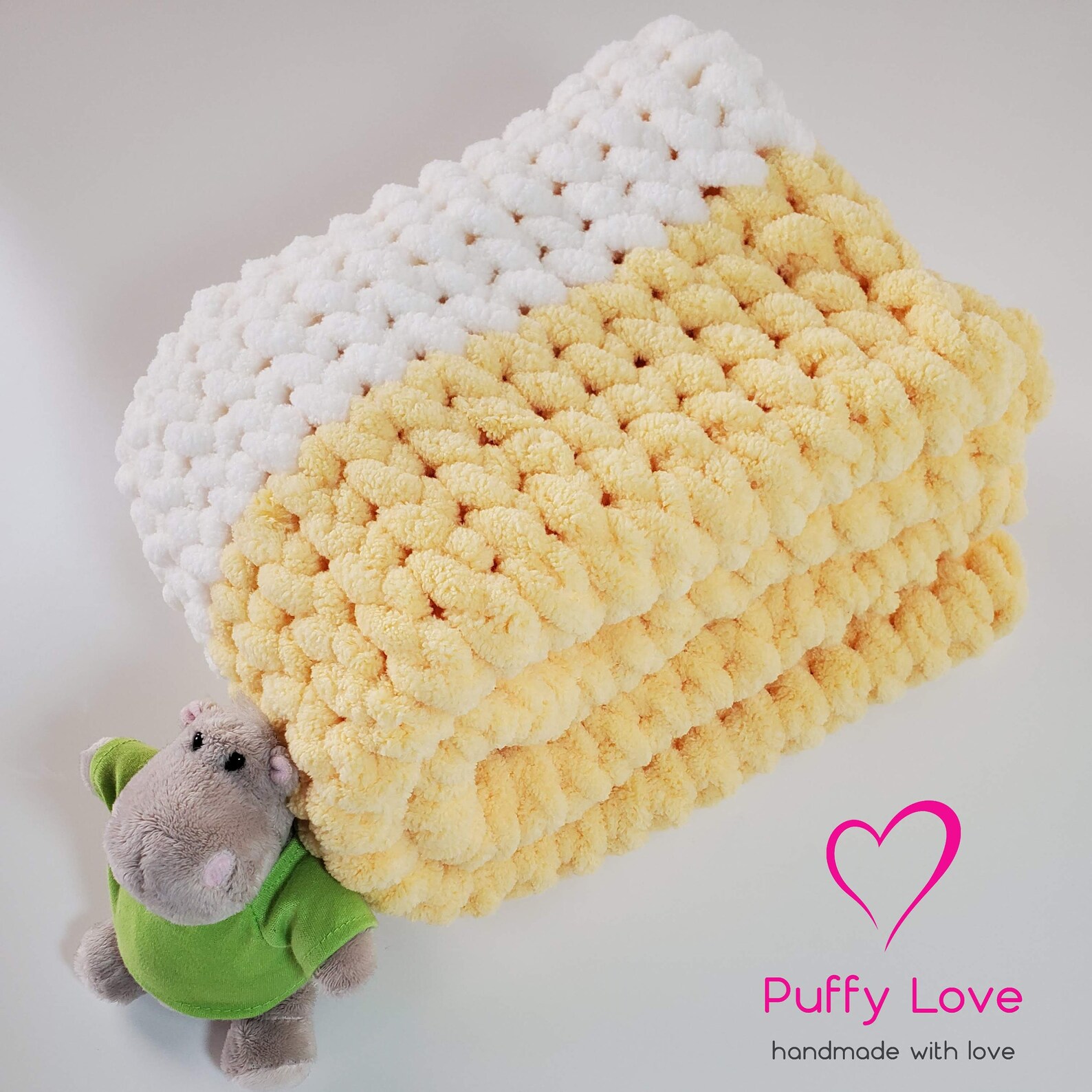 Knitted Baby Blanket - Chunky Knit Blanket - Bassinet Blanket - Alize ...