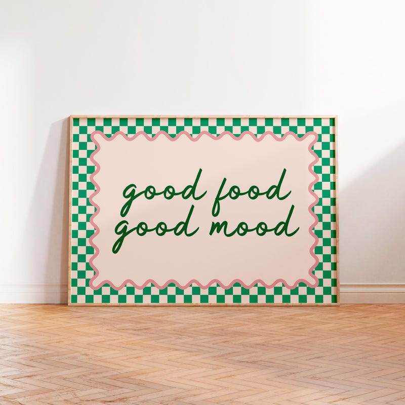 Good Mood Print - Etsy UK