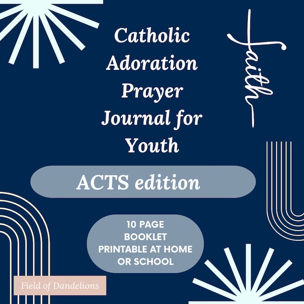 Catholic Journal Prompt - Etsy